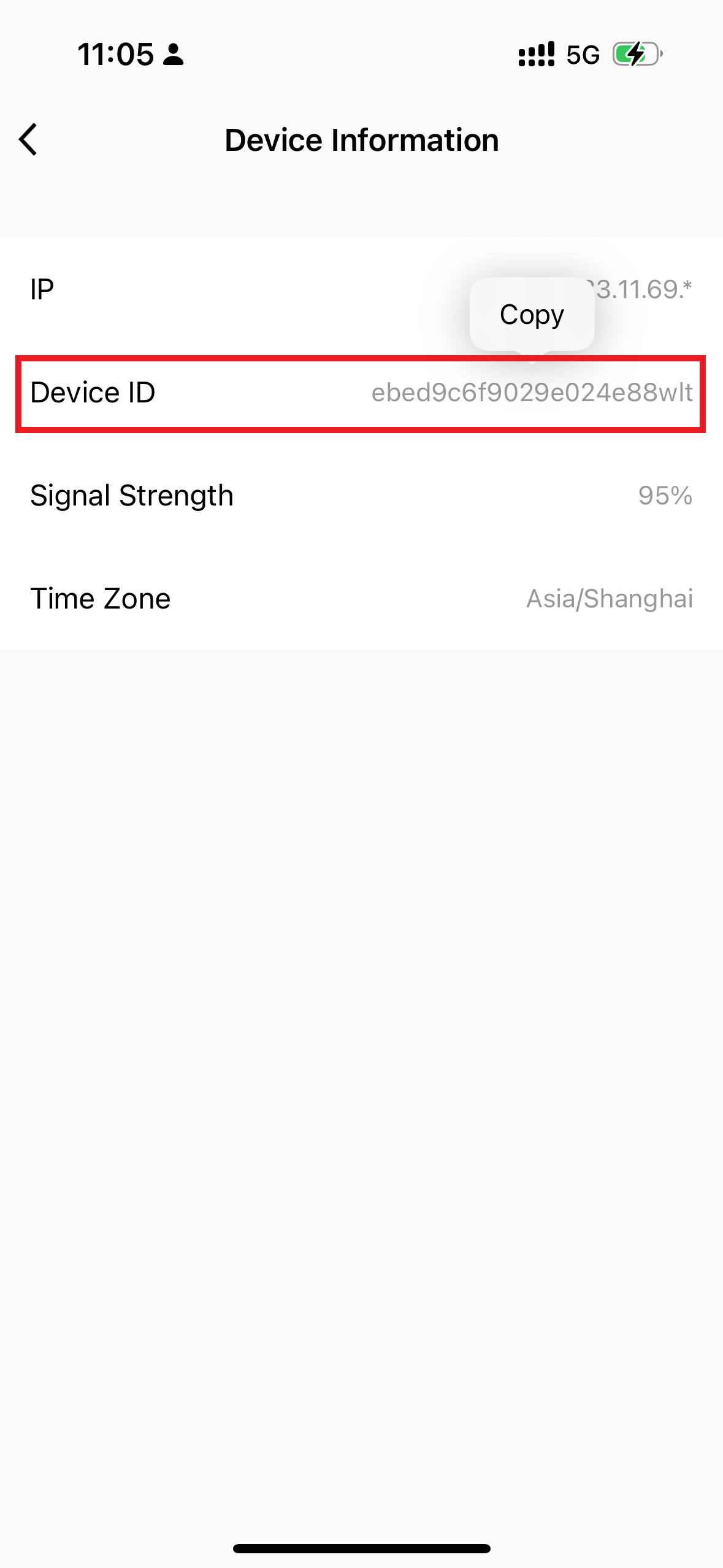 Where to find your Device ID ? – Tinosec